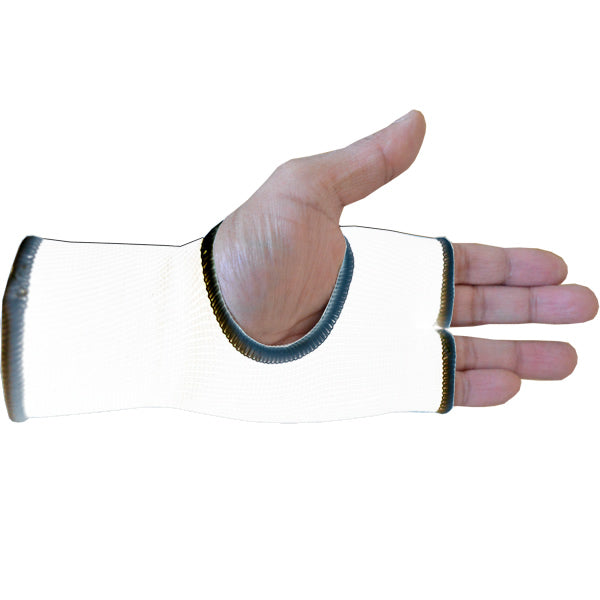 WHITE THUMBLESS BOXING INNER GLOVES - DUO GEAR UK